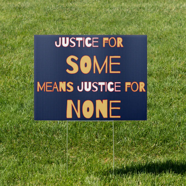 Social Justice Sign | Zazzle