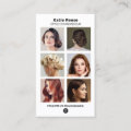 Social Media Photo Grid Card - Instagram | Zazzle