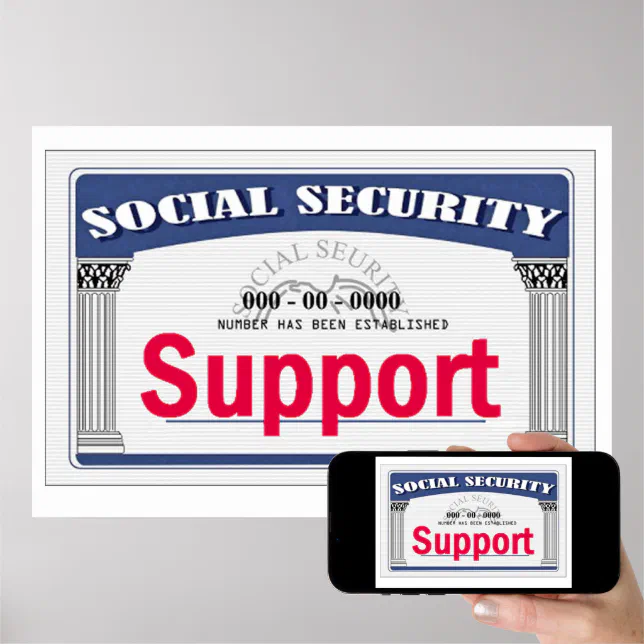 Social Security POSTER Print | Zazzle