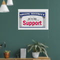 Social Security POSTER Print | Zazzle