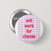 SOCIAL WORK PIN | Zazzle