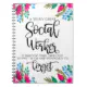 Social Worker Appreciation Floral Notebook | Zazzle