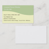 Social Worker Business Cards | Zazzle
