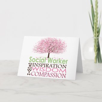 Social Worker Card | Zazzle