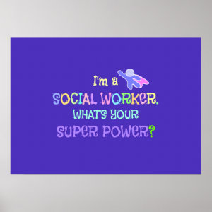 Social Worker Posters & Prints | Zazzle