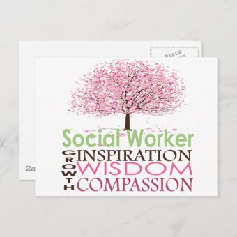 Social Worker Postcard | Zazzle
