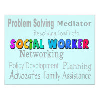 Social Worker Cards - Greeting & Photo Cards | Zazzle