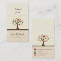 Social Worker - Stylish Natural Theme Business Card | Zazzle