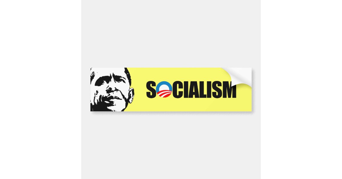 Socialism Bumper Sticker | Zazzle