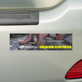 Socialism Illustrated Bumper Sticker | Zazzle
