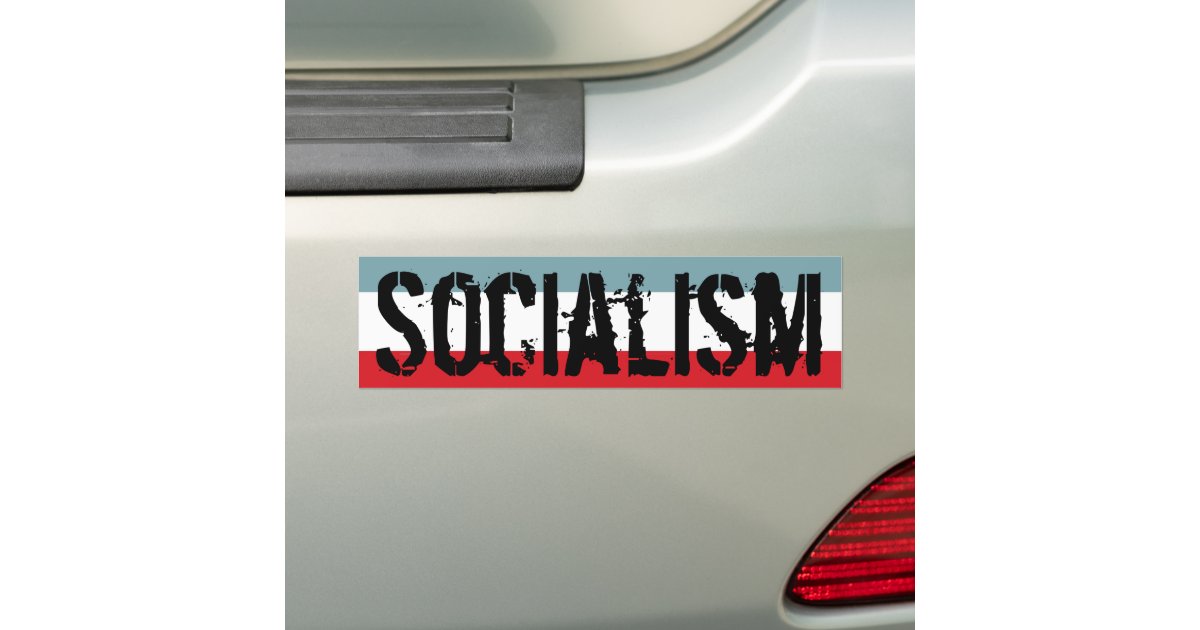 Socialist Bumper Sticker | Zazzle