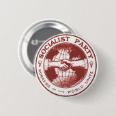 Socialist Party America Pinback Button | Zazzle