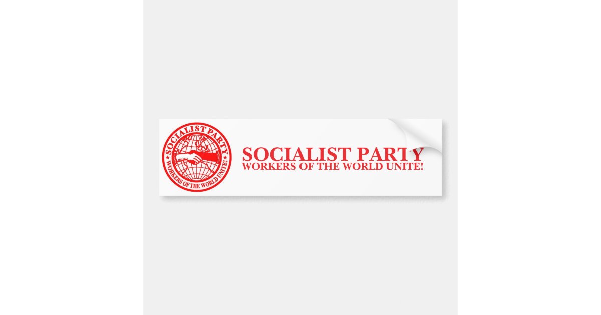 Socialist Party USA Bumper Sticker | Zazzle