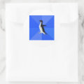 Socially Awkward Penguin Advice Animal Meme Classic Round Sticker | Zazzle