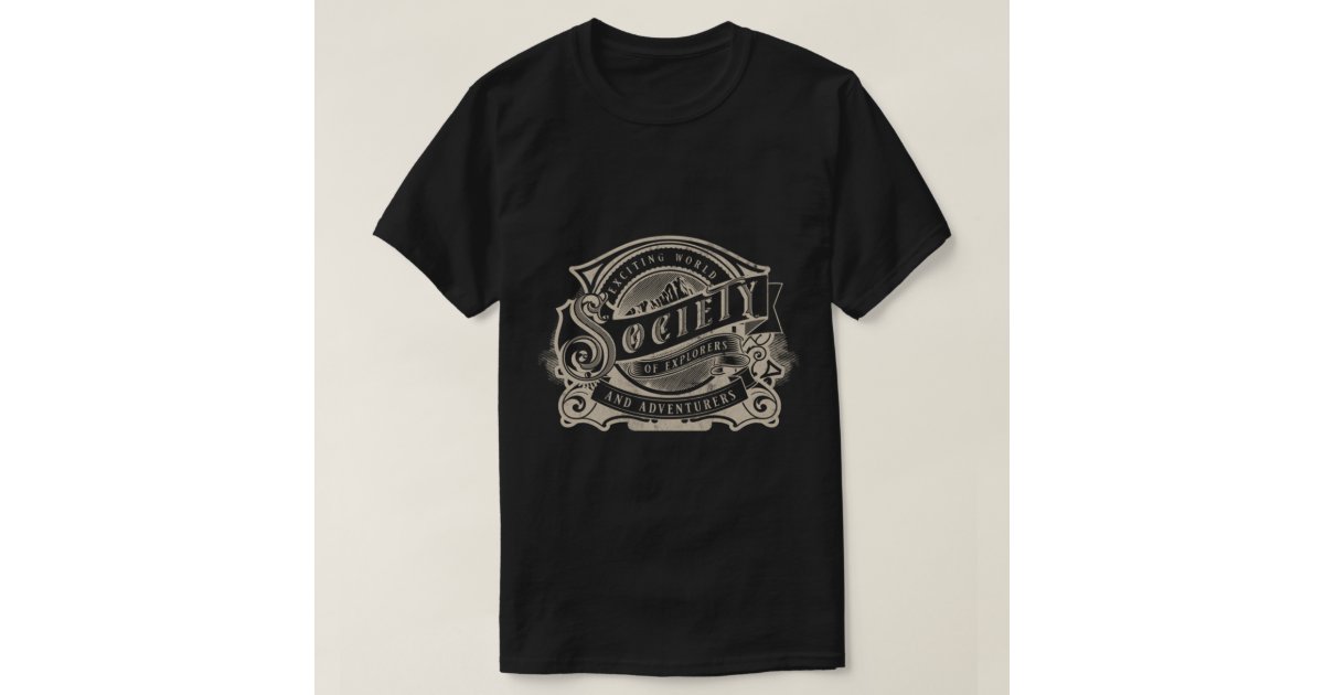 Society of Explorers and Adventurers T-Shirt | Zazzle