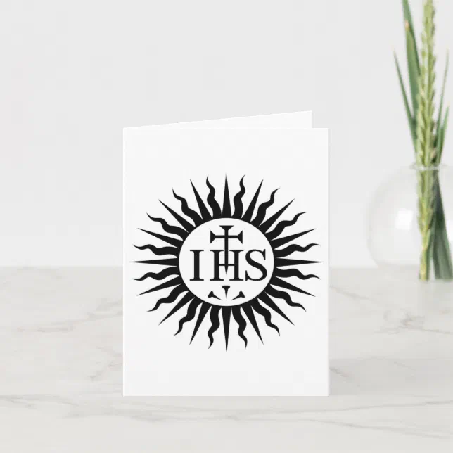 Society of Jesus (Jesuits) Logo Card | Zazzle