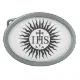 Society of Jesus (Jesuits) Logo Oval Belt Buckle | Zazzle