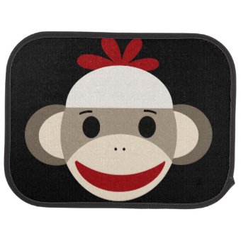Sock Monkey Car Mats | Zazzle