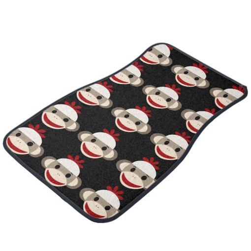 Sock Monkey Car Mats | Zazzle