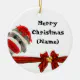 SOCK MONKEY CHRISTMAS FUN ORNAMENT PERSONALIZED | Zazzle