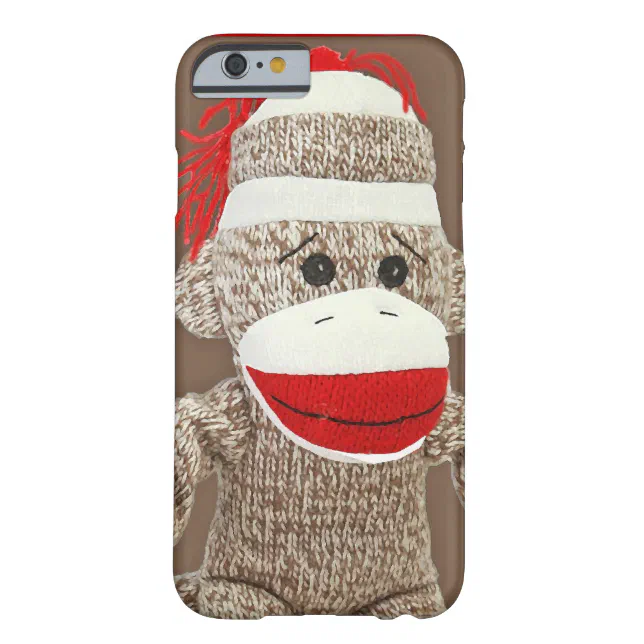sock monkey iPhone 6 case | Zazzle