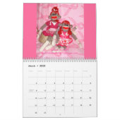 Sock Monkeys for the Cure Wall Calendar | Zazzle