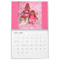 Sock Monkeys for the Cure Wall Calendar | Zazzle