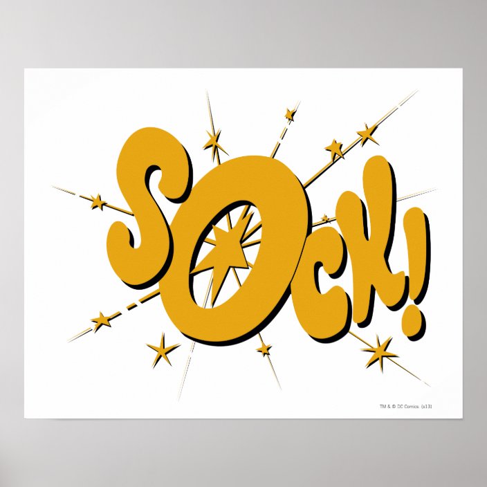 SOCK! POSTER | Zazzle.com