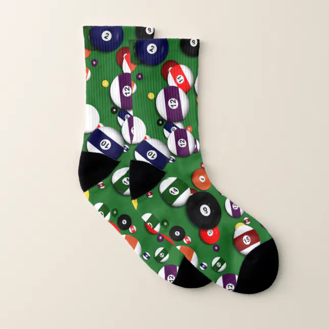 Socks - Billiards | Zazzle
