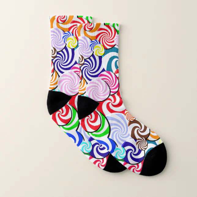 Socks - Candy Collage | Zazzle