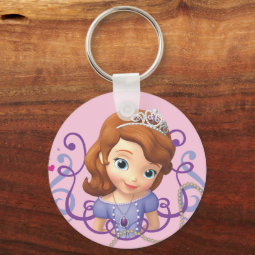 Sofia Keychain | Zazzle