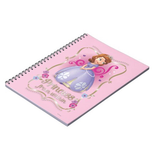 Sofia: Princess from Within Notebook | Zazzle