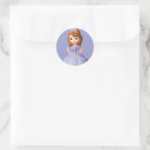 Sofia the First 2 Classic Round Sticker | Zazzle