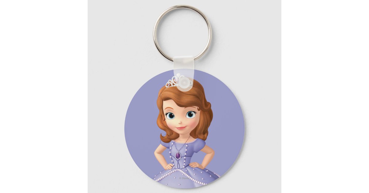 Sofia the First 2 Keychain | Zazzle