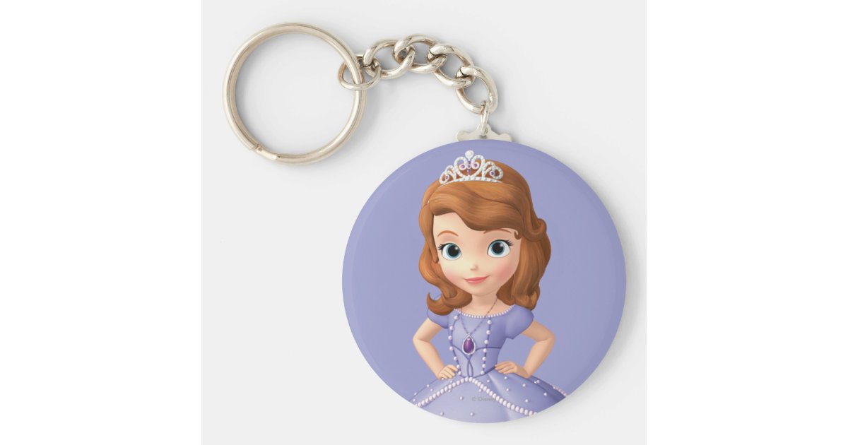 Sofia the First 2 Keychain | Zazzle.com