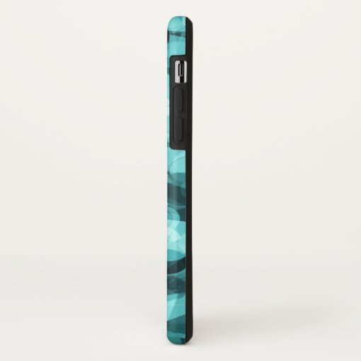 Soft Baby Blue Kawaii Hearts Background Case-Mate iPhone Case | Zazzle