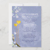 Soft Blue Spring Wedding Couples Shower Invitation | Zazzle