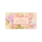 Pastel Pink Roses Labels | Zazzle.com