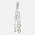 Soft Pastel Wildflowers Spring Meadow Neck Tie | Zazzle
