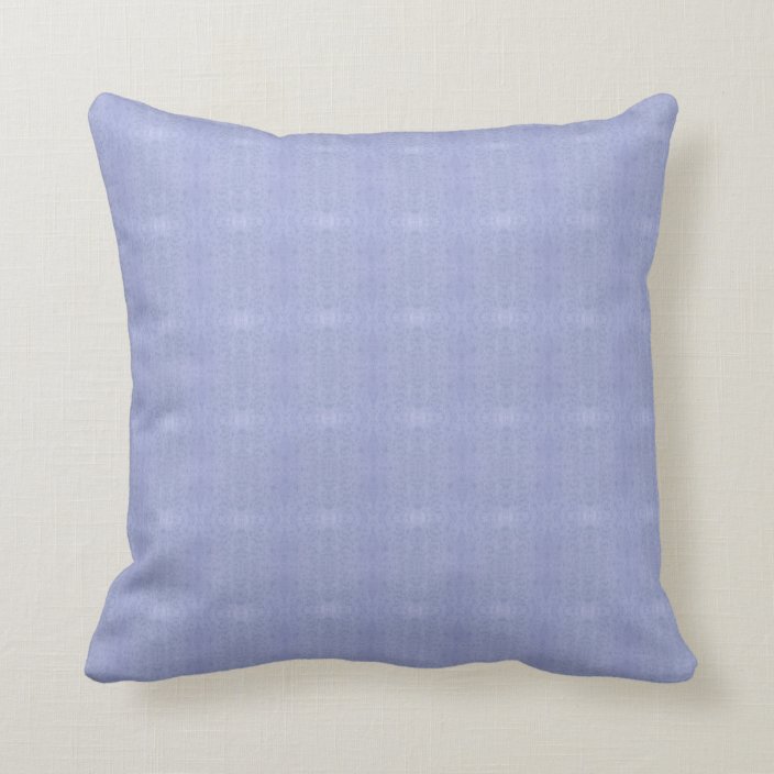 Soft Periwinkle Throw Pillow | Zazzle.com