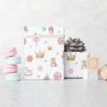 Soft Pink Nutcracker Birthday Party Wrapping Paper | Zazzle