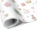Soft Pink Nutcracker Birthday Party Wrapping Paper | Zazzle