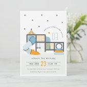 Soft Play Centre Indoor Jungle Gym Kids Birthday Invitation | Zazzle