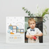 Soft Play Centre Jungle Gym Kids Photo Birthday Invitation | Zazzle