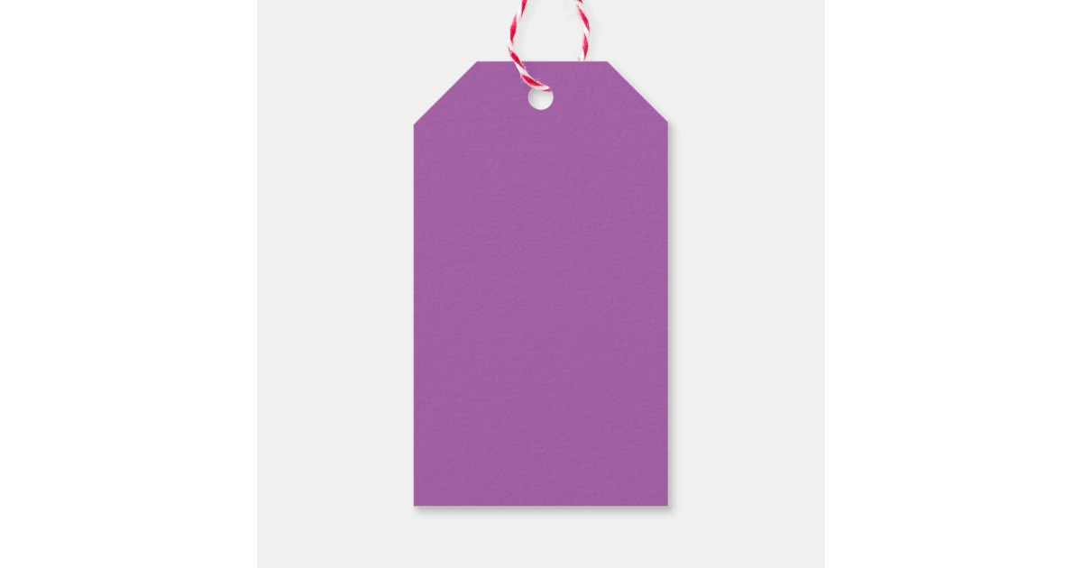 Soft Purple Color Gift Tags | Zazzle