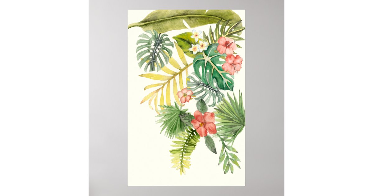 Soft Tropics Poster | Zazzle