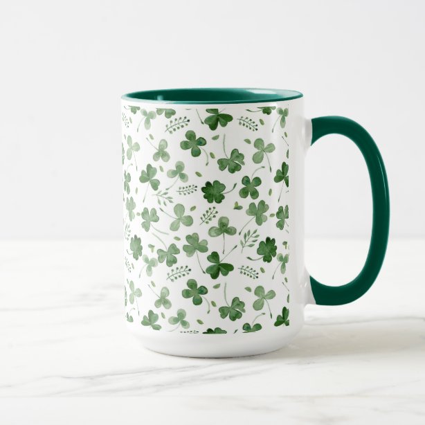 Shamrock Mugs - No Minimum Quantity | Zazzle