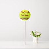 Softball Cutomize Personalize Teal Ball Caoch Balloon | Zazzle