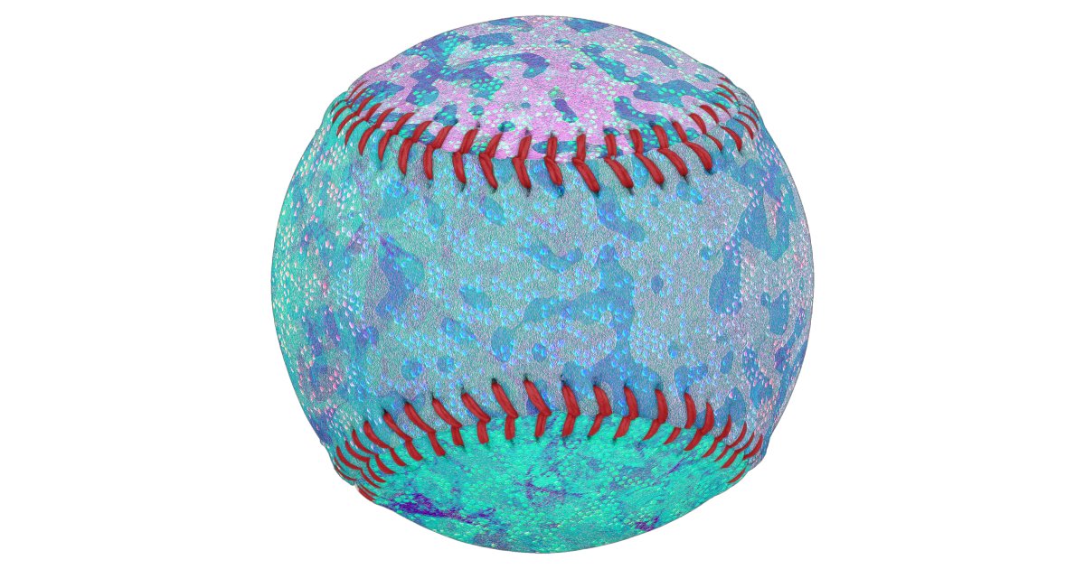 Softball Glitter Star Dust | Zazzle