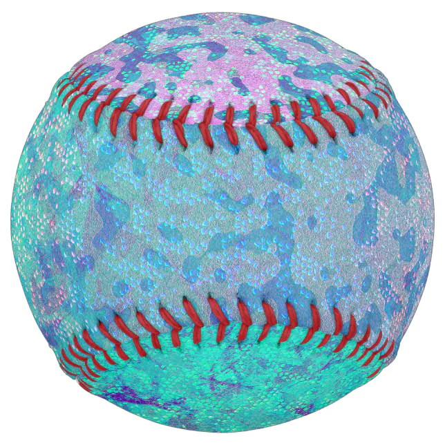 Softball Glitter Star Dust | Zazzle